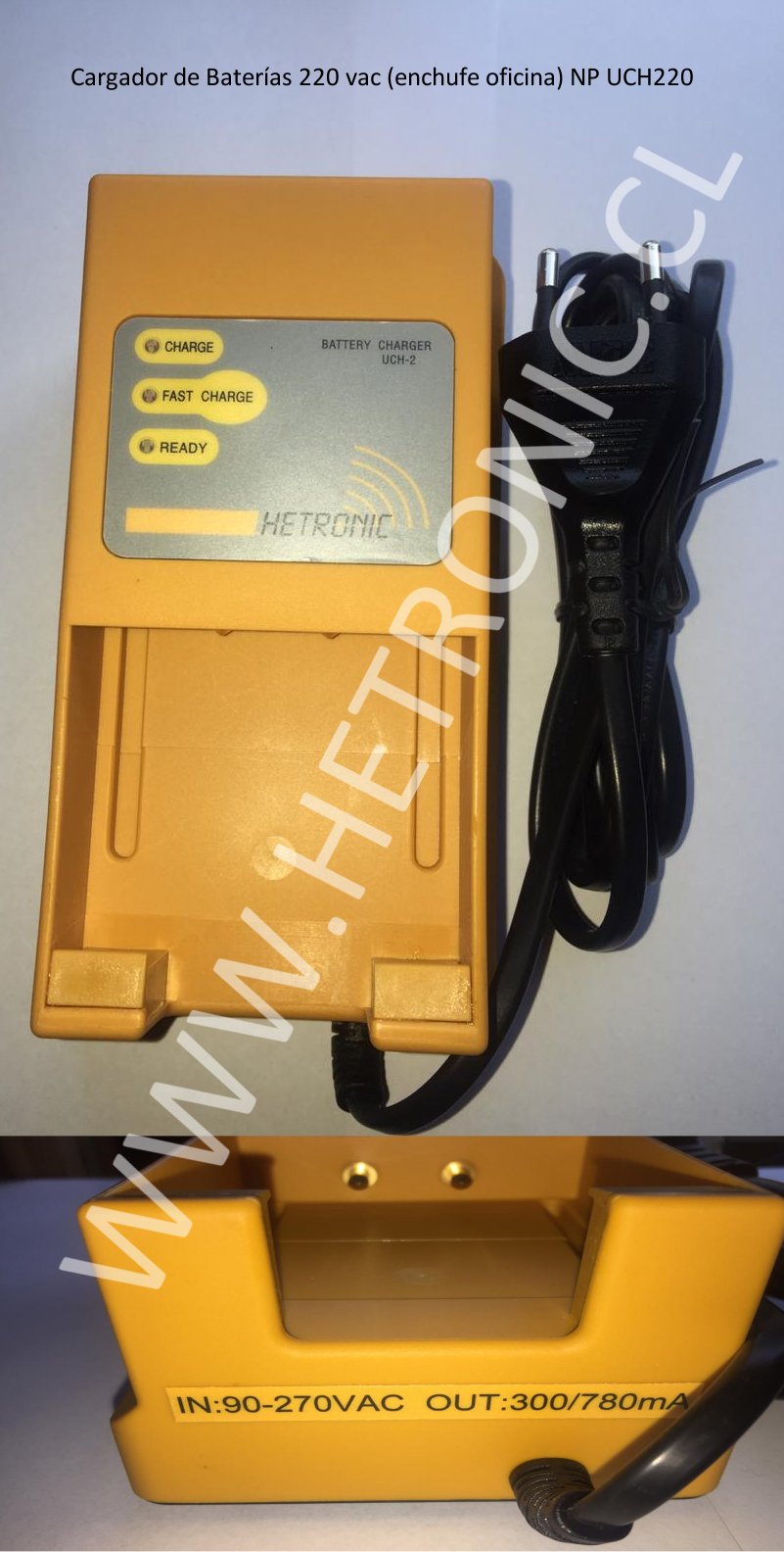 CARGADORES Y BATERÍAS – Hetronic